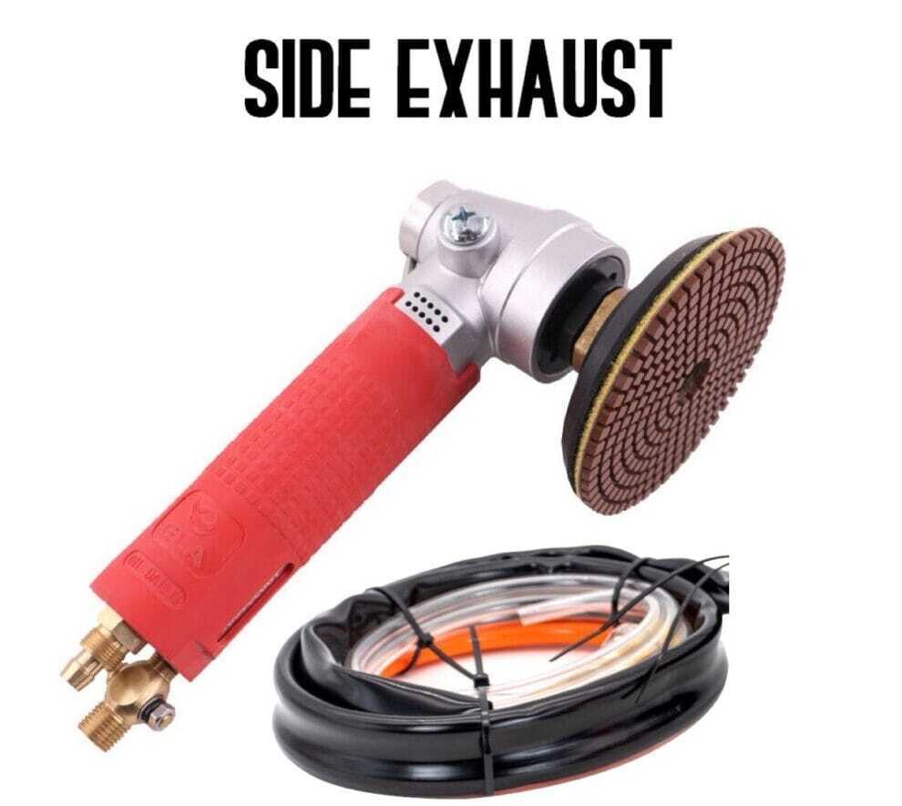 Stone Air Polisher Side Exhaust | Powerful & Economical - StoneToolShop
